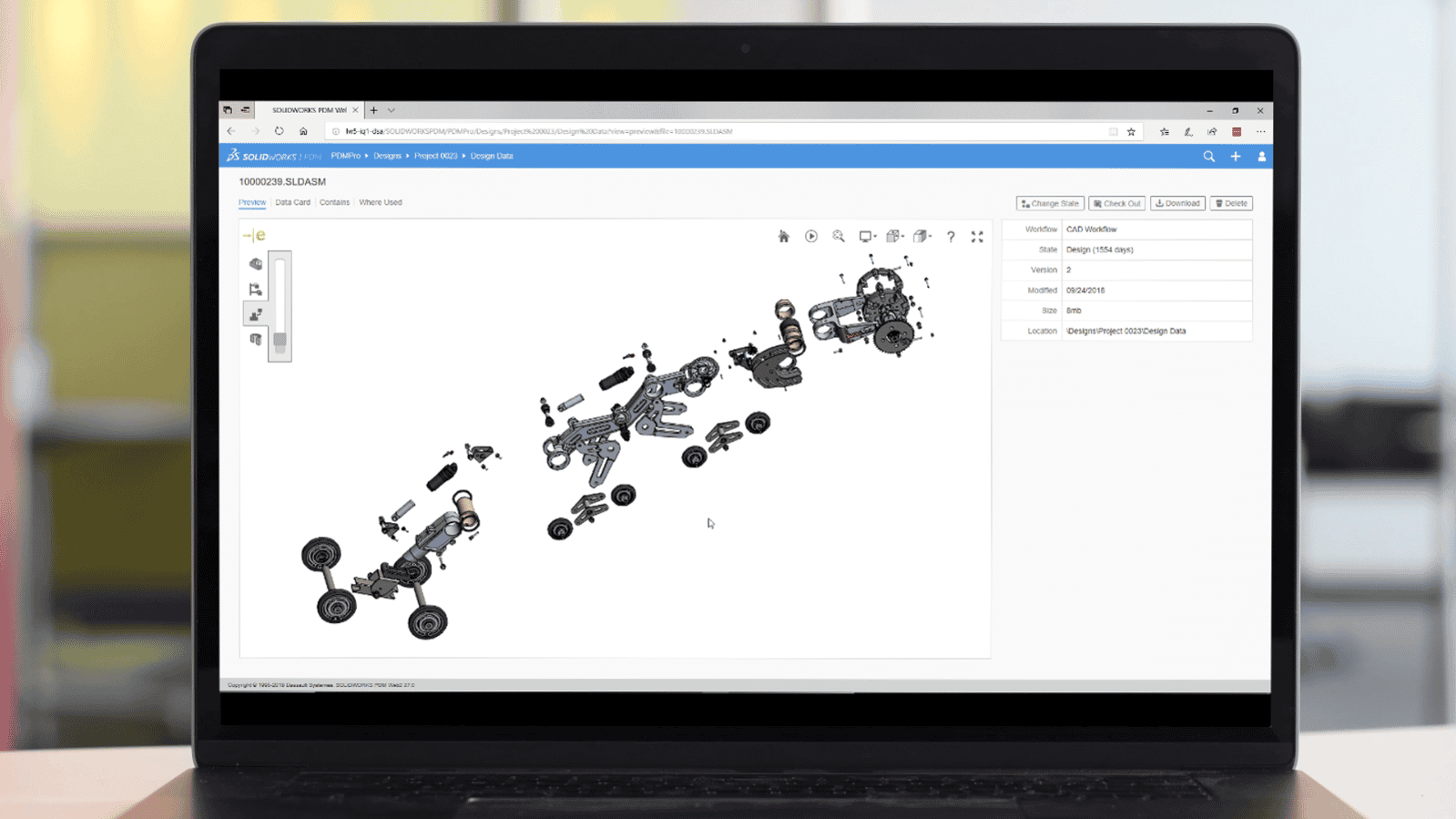 SOLIDWORKS PDM Professional: platforma projektavimo ir gamybos įmonėms